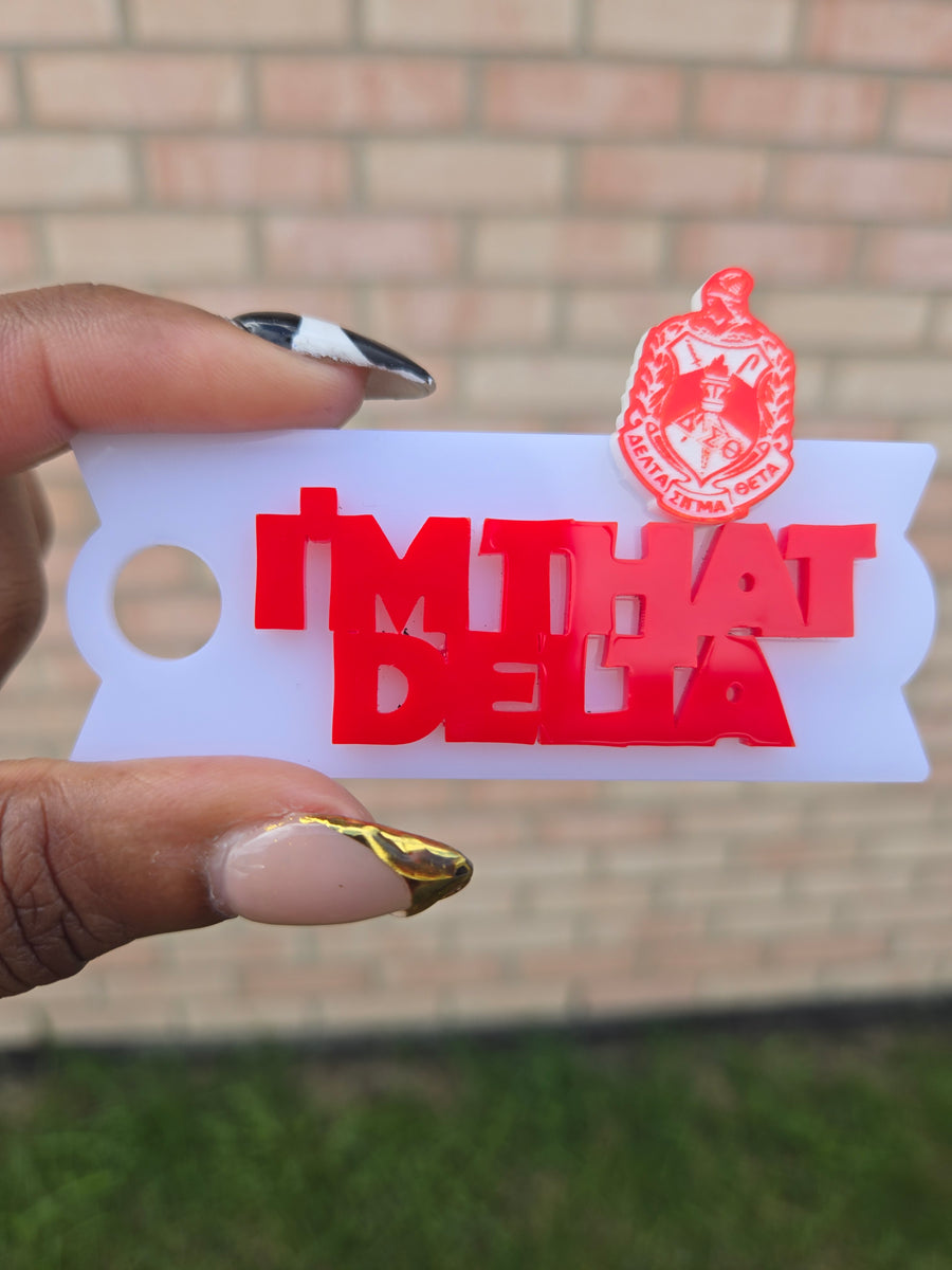 Delta Tumbler Tag (Standard) – It's Exclusive Brand